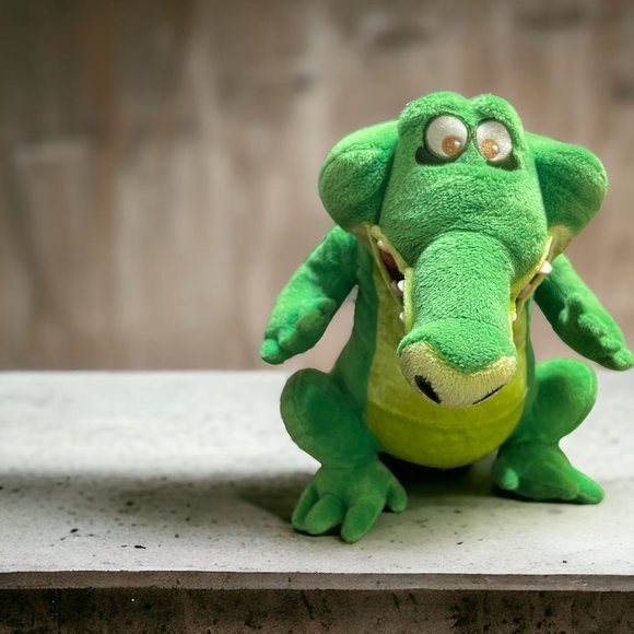 Disney | Toys | Disney Store Tick Tock Plush Peter Pan Gator Crocodile ...
